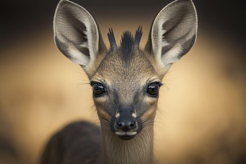 Duiker Close-up. Generative AI Stock Illustration - Illustration of ...