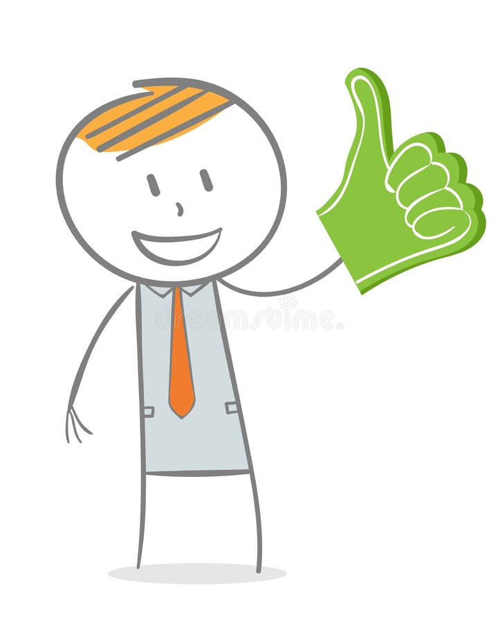 Tekening Van De Duim Omhoog Stock Illustrations, Vectors, & Clipart ...