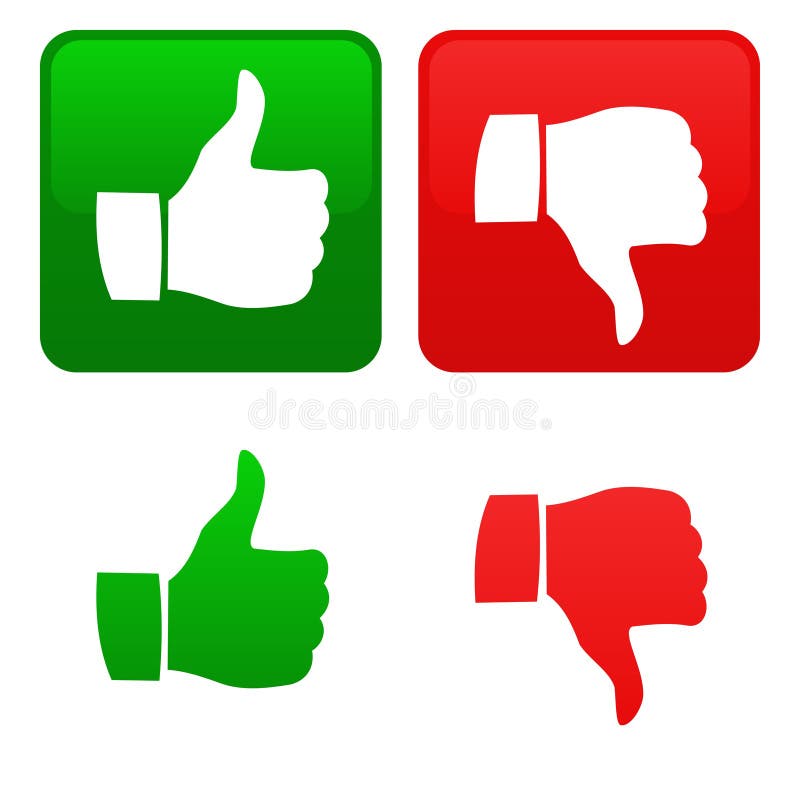 Duim op en neer vector illustratie. Illustration of succes - 22458810 Duim op en neer vector illustratie. Illustration of succes - 22458810