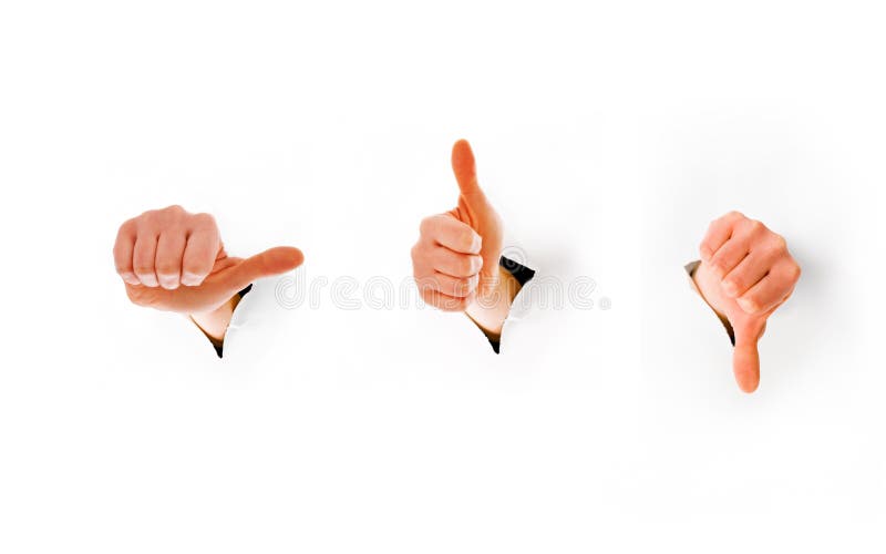 Duimen stock foto. Image of huid, gebaar, voorwerp, kaukasisch - 13949540