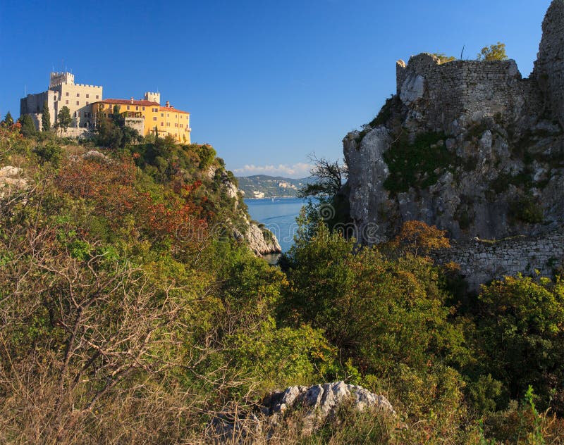 Historic Duino Castle Italy Stock Photos - Free & Royalty-Free Stock Photos from Dreamstime