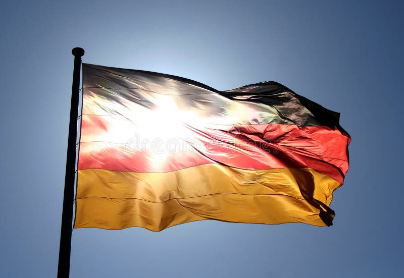 Duitse Vlag stock foto. Image of geschiedenis, münchen - 2736474