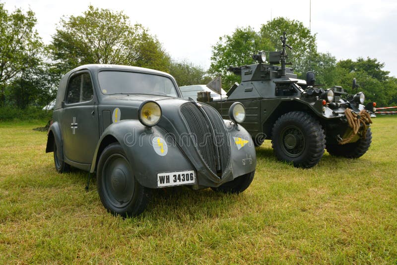 Duitse Wereldoorlog 2 Voertuigen Redactionele Afbeelding - Image of ...