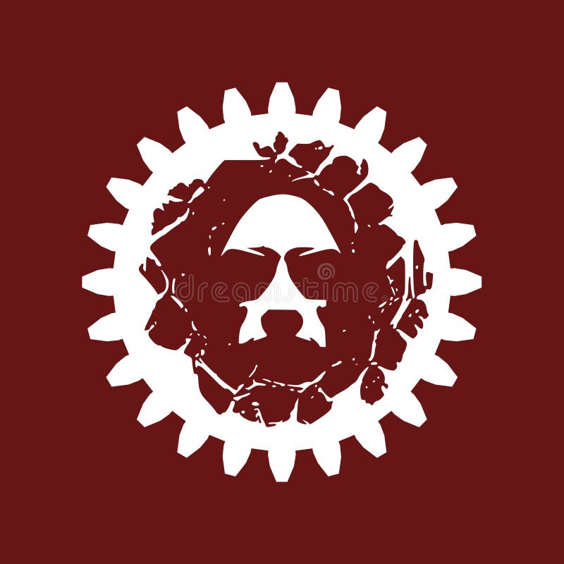 Duivels lelijk gezicht vector illustratie. Illustration of fantasie ...