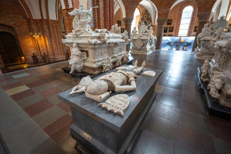 Duke Christopher Monument at Roskilde Cathedral Interior - Roskilde ...