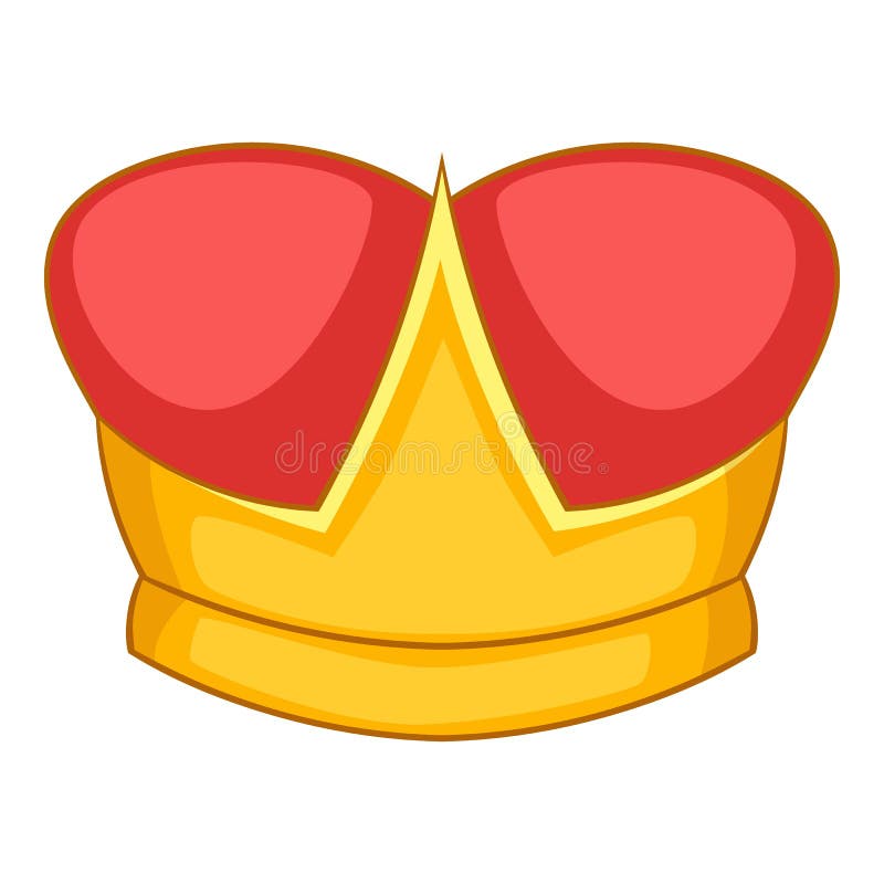 Duke Crown Icon, Cartoon Style Stock Vector - Illustration of ...