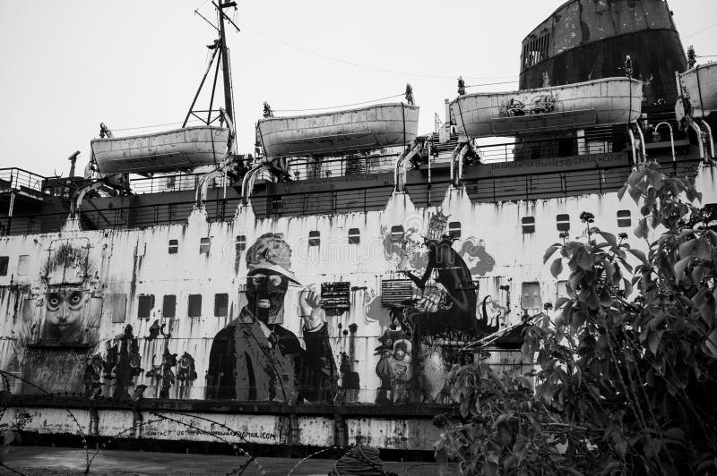 The Duke of Lancaster, Also Known As Mostyn`s Fun Ship. Editorial Stock ...