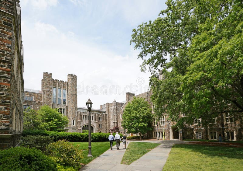 The Duke University Campus in Durham , NC Editorial Photography - Image ...