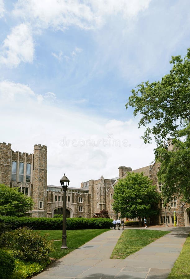 The Duke University Campus in Durham , NC Stock Photo - Image of ...