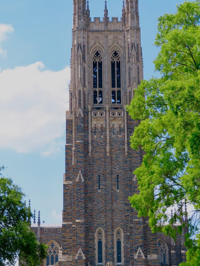 Duke University Chapel stock image. Image of duke, durham - 146424787