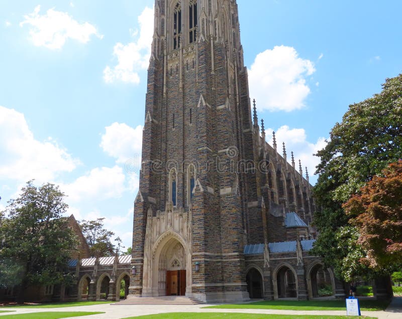Duke University Chapel stock photo. Image of duke, durham - 146424804