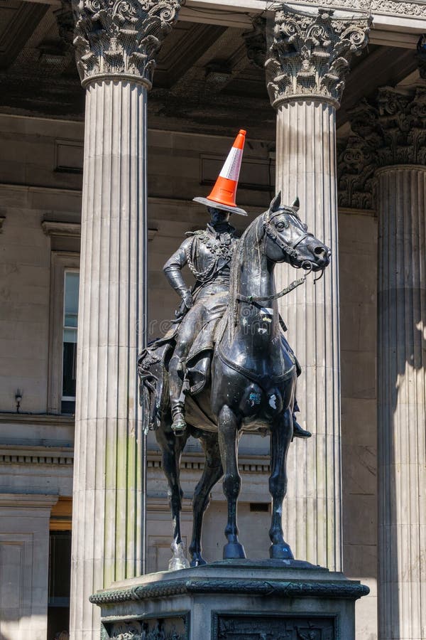 Duke of Wellington Statue in Glasgow - View in Front of the Museum ...