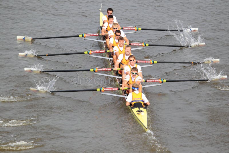 Dukla Prague Eight Juniors - 100th Primatorky Rowing Race Editorial ...