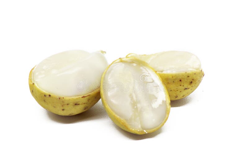 Duku Fruit Isolated stock image. Image of thai, longkong - 138987837