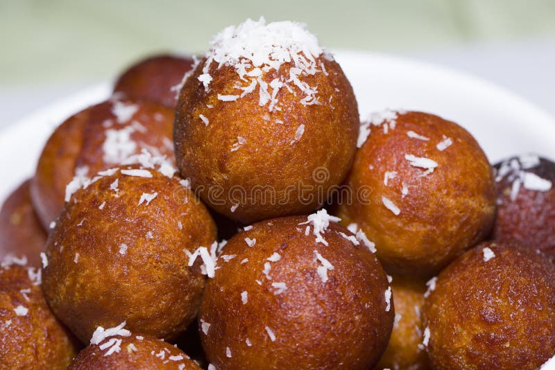 Dulces De Las Bolas Del Queso - Postre Indio Imagen de archivo - Imagen ...