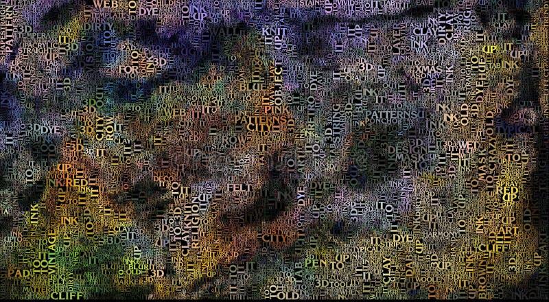 Dull colors words stock photo. Image of contemporary - 136592238