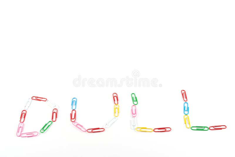 Dull word stock image. Image of office, background, paperwork - 30235339