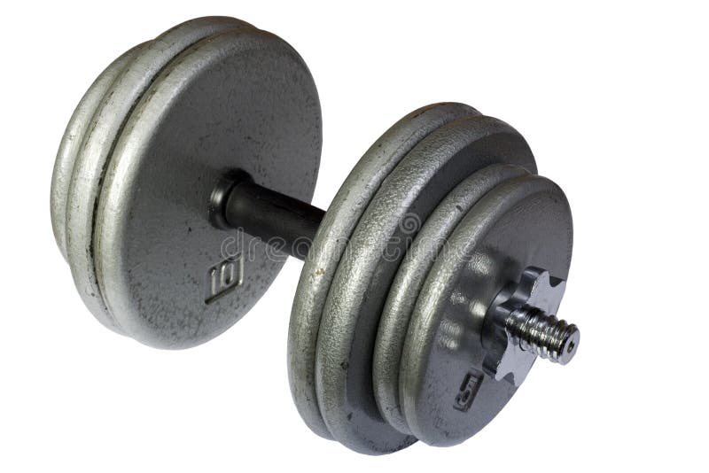 Dumbbell stock image. Image of fitness, dumbbell - 6826001