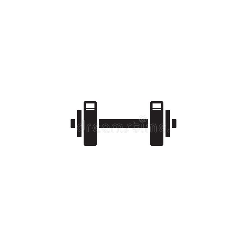 Dumbbell stock vector. Illustration of equipment, design - 302860050