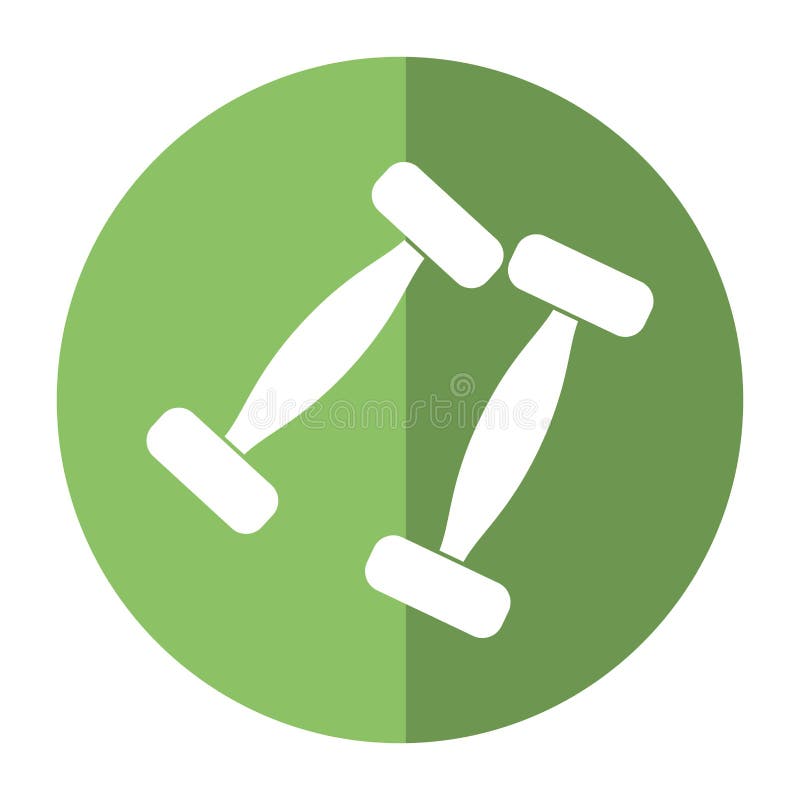 Dumbbells Weight Gym Shadow Stock Illustrations – 188 Dumbbells Weight ...