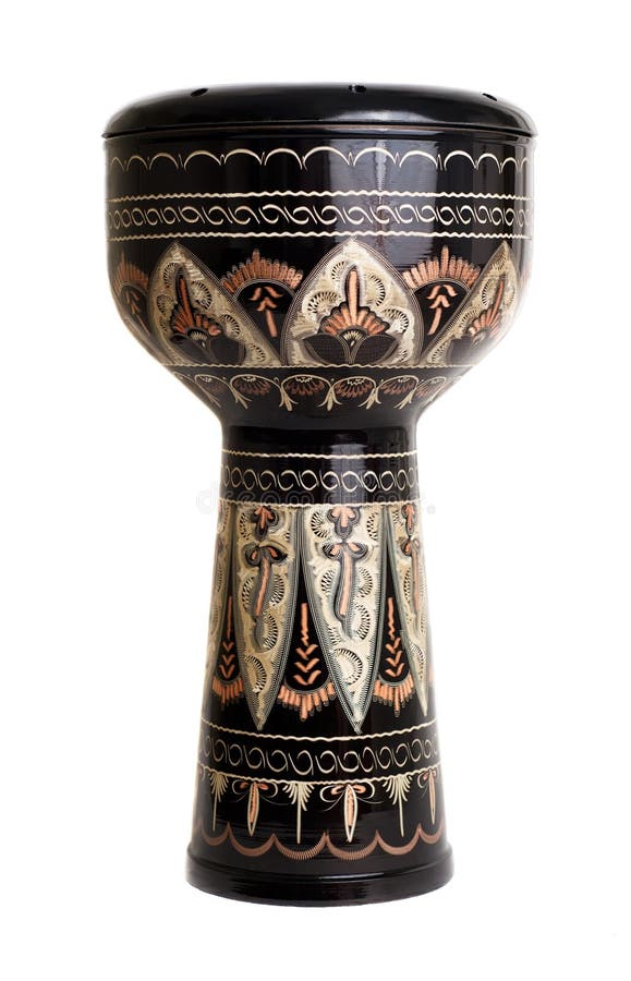 Dumbek turco immagine stock. Immagine di percussione - 21359087