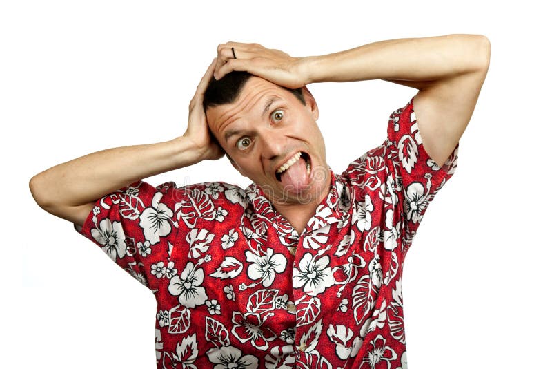 Dumm stockbild. Bild von erschrocken, gesicht, augen, lustig - 3918653