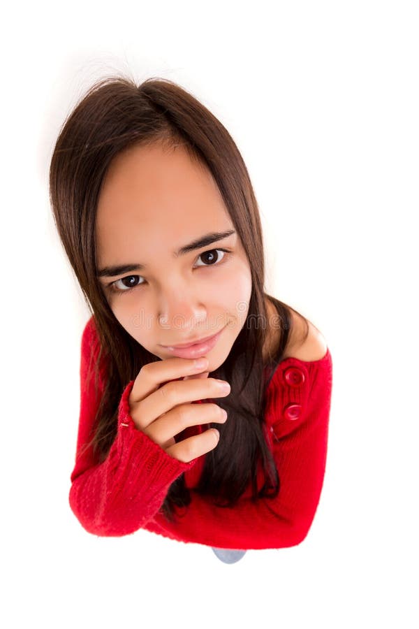 Dumme Frau stockbild. Bild von erwachsener, mädchen, schönheit - 36005947