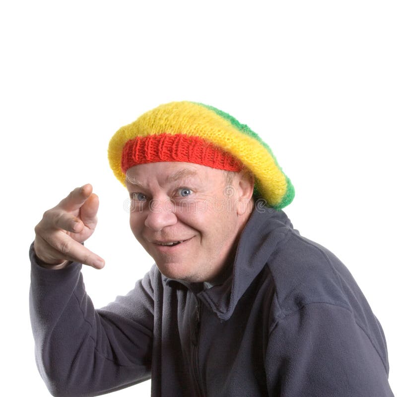 Dummer alter Mann stockfoto. Bild von mann, kaukasisch - 12539432