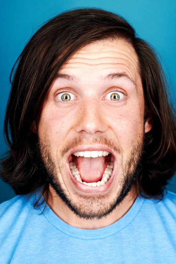 Dummer lustiger Mann stockbild. Bild von lustig, beiläufig - 33714619