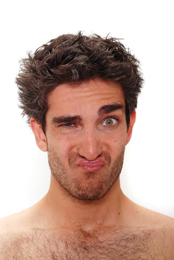 Dummer Mann stockfoto. Bild von dumm, kerl, lustig, hintergrund - 5344364