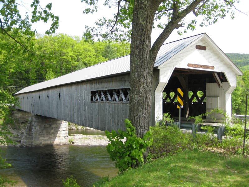 Dummerston,VT. Covered Bridge Stock Photo - Image of bridge, 1872: 14262076