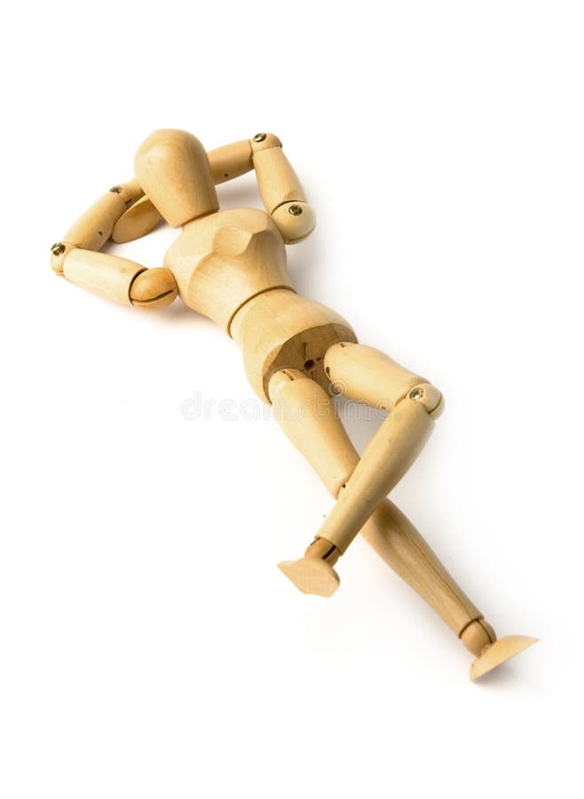 Dummy Figure Relaxed stock image. Image of isolated, body - 5720597