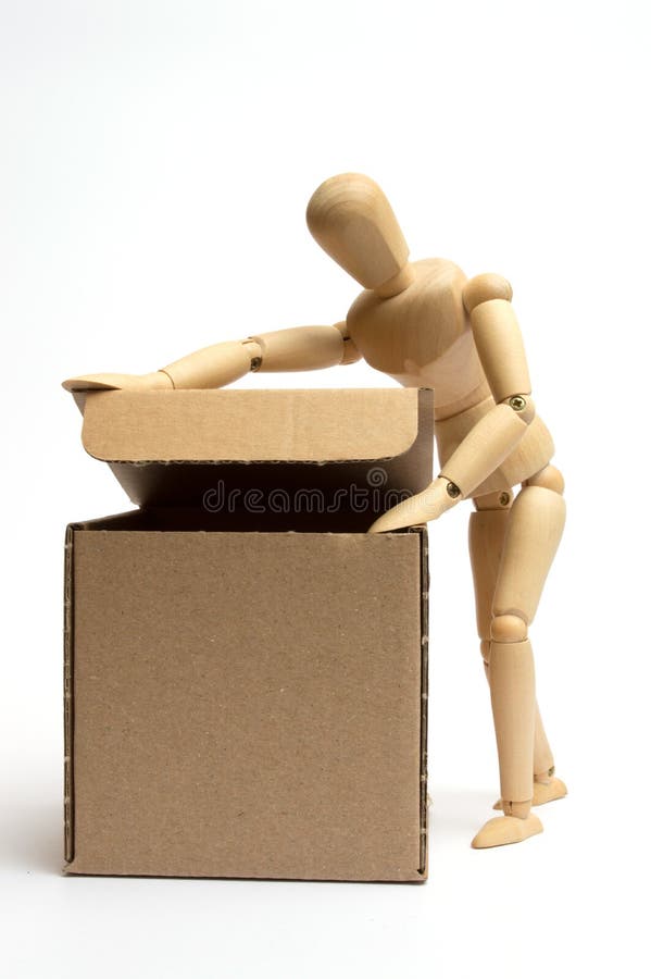 Dummy with pack stock image. Image of packing, identity - 60263113