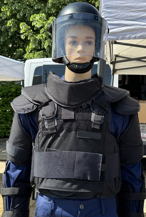 Dummy of a Police Action Person Stock Image - Image of street, people ...