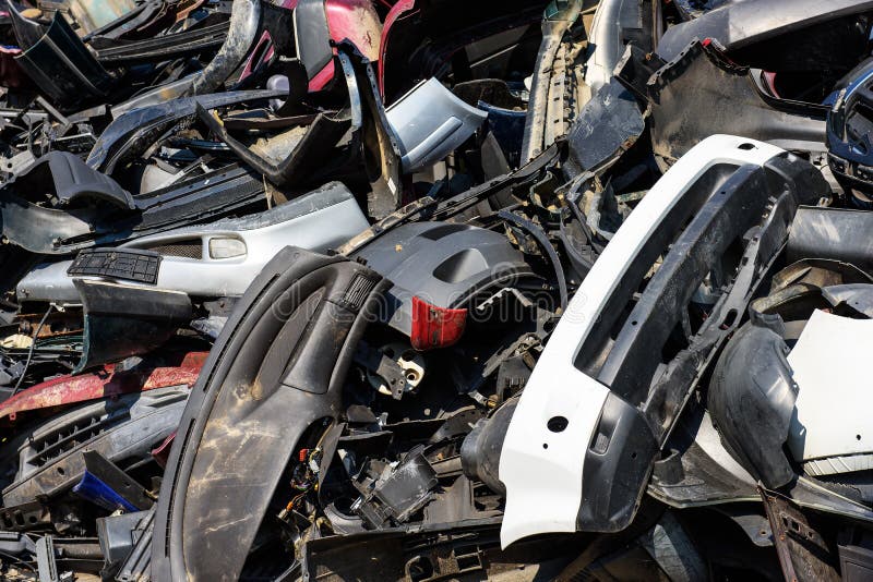 Dump of car wrecks stock image. Image of disposal, parts - 58980157