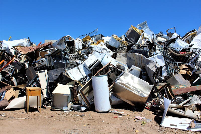 Dump stock photo. Image of solid, ground, garbage, industries - 91258886