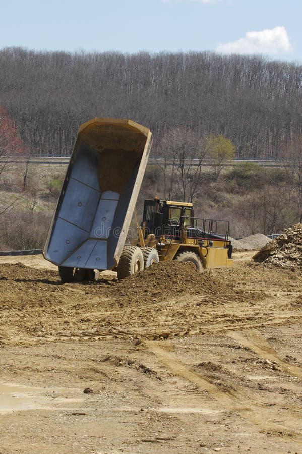 Dump Truck stock photo. Image of muddy, load, delivery - 675594