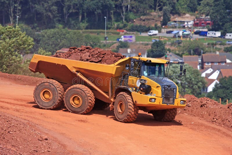 Dump Truck stock photo. Image of building, shovel, rock - 50618594