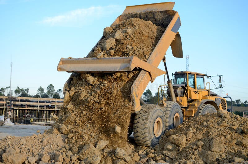 2,617 Dump Truck Dumping Stock Photos - Free & Royalty-Free Stock ...