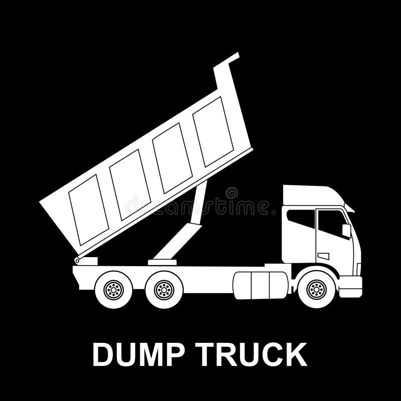 Dump Truck Icon Vector Stock Illustrations – 10,002 Dump Truck Icon ...