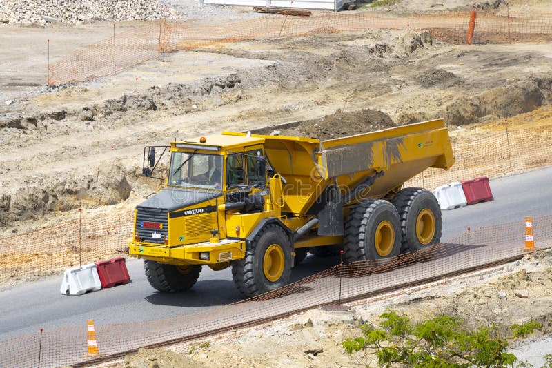 Dump Truck with Sand editorial photo. Image of sand - 219446016