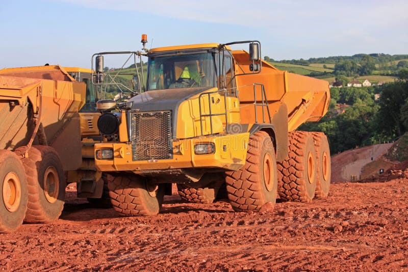 Dump Trucks stock image. Image of construction, tipper - 38905435