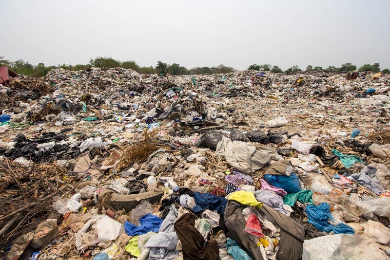 Dumping of garbage stock photo. Image of ruined, dump - 71306286