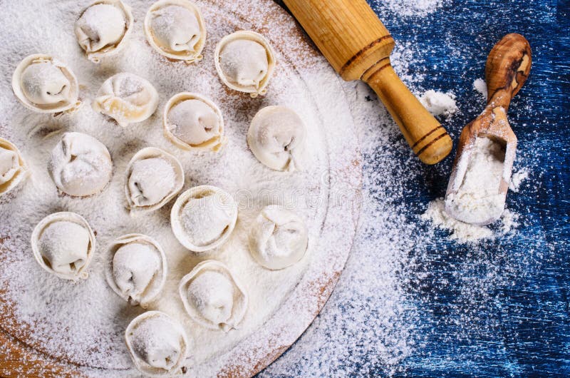 Dumplings stock image. Image of meat, dinner, dish, kitchen - 56694193