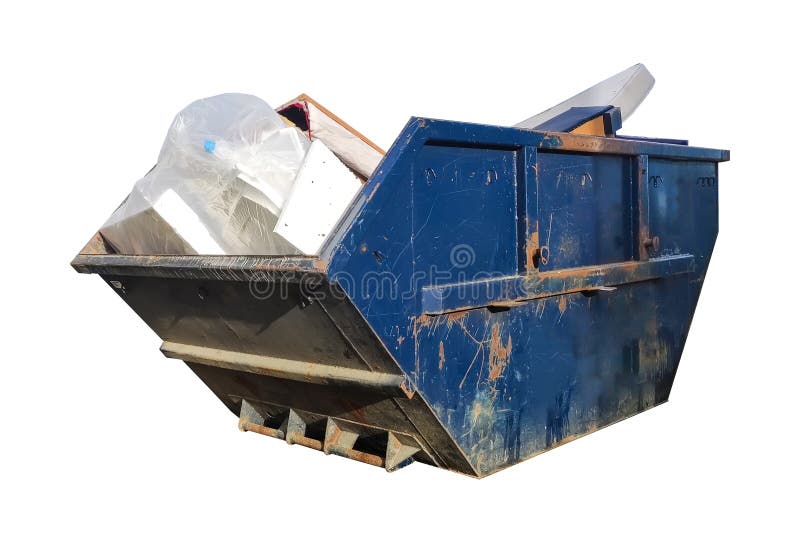 Dumpster for Construction Oversized Waste Stock Image - Image of dump ...
