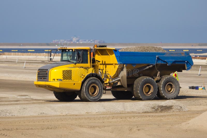 Dumptruck stock image. Image of dump, dirty, dirt, excavation - 22822667