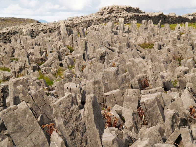Dun Angus fort, Inishmore stock image. Image of fort, promontory - 7935517