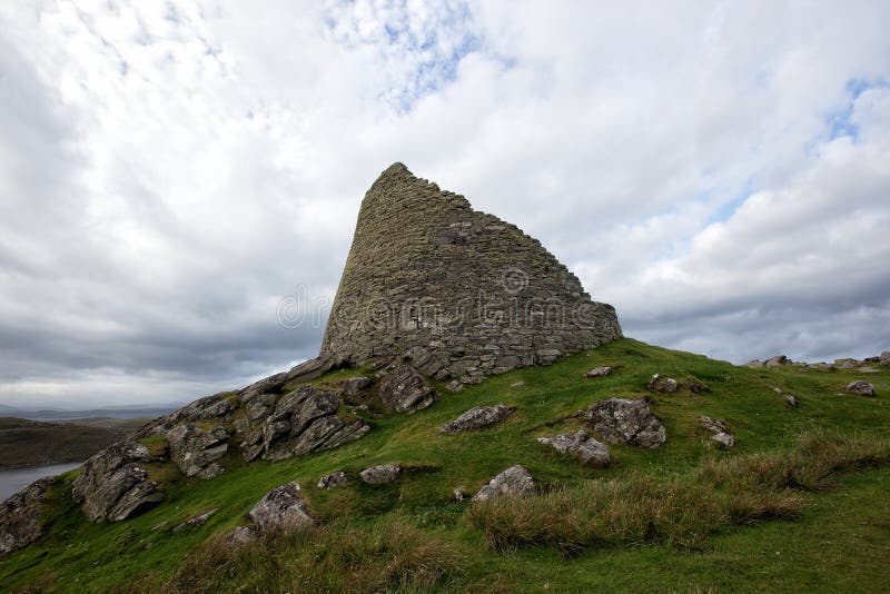 Dun Carloway stock image. Image of historical, archaeology - 3950137