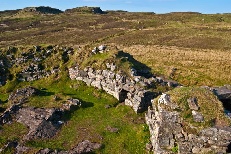 Dun Ringill stock photo. Image of travel, fort, isle - 25309138