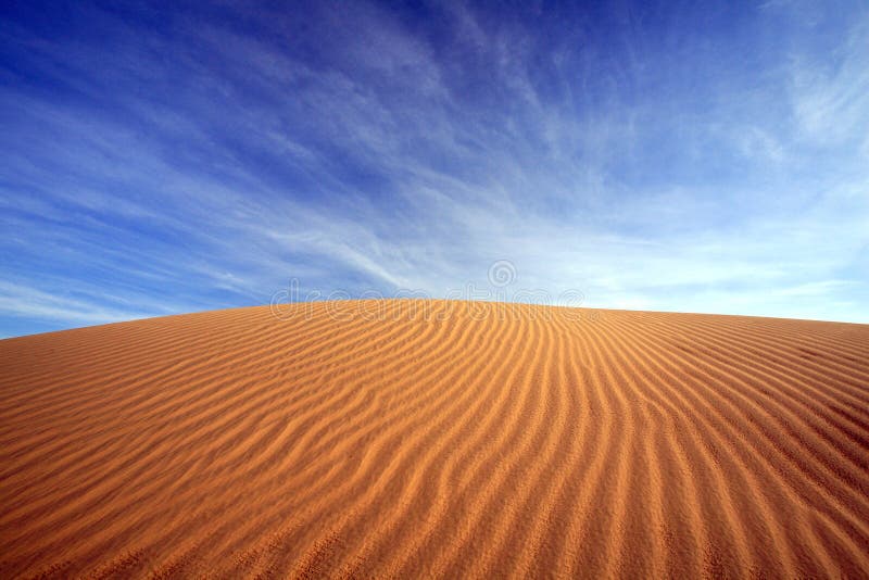 Duna de arena, la India foto de archivo. Imagen de anaranjado - 15143028